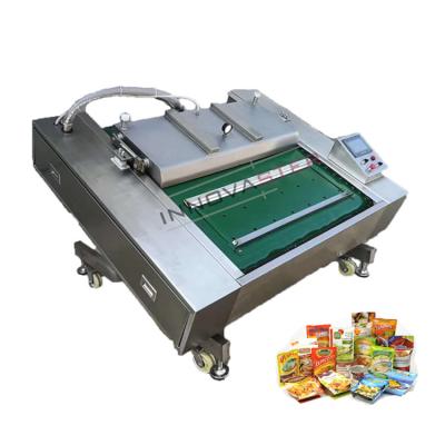 China Continuous Automatic Rolling Belt Vacuum Packaging Machine 220V 380V Food Grade for sale