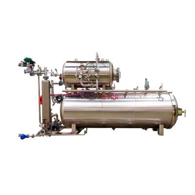 China Automatic Batch Retort Bottle Pouch Over Pressure Sterilizer Machine for Food Beverage for sale