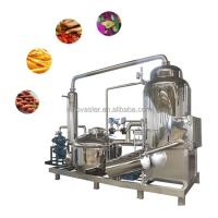 China Electric Low Oiled Vacuum Fryer Machine 50kg Capacity for Purple Potato Low Temperature Frying for sale