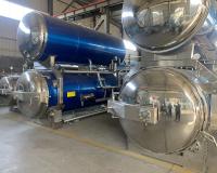 China Steam Direct Canned Food Retort Machine 304 Stainless Steel 147°C 0.35MPa for sale