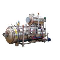 China 2100 kg Horizontal Autoclave Food Canning Retort Machine 0.35 MPA for Food Processing for sale