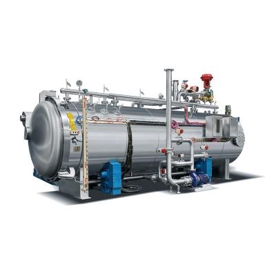China Horizontal Food Autoclave Steam Sterilization Retort Machine 1KW 900mm Dia for sale