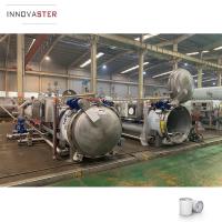 China Horizontal Food Autoclave Steam Sterilization Retort Machine 1KW 900mm Dia for sale