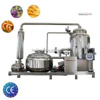 China 15kw Automatic Vacuum Fryer 215kg Capacity for Crispy Seafood Snacks for sale
