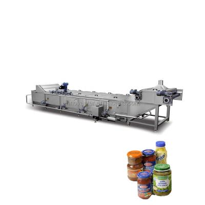 China Chutney Pickle Cans Sterilization Tunnel Pasteurization Machine for Long Service Life for sale