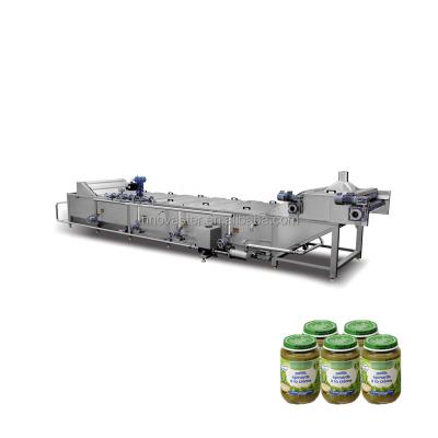 China Pasteurizer/Machine Tunnel for Pasteurization Time 6-50min of Pickle Cans Class Jars for sale