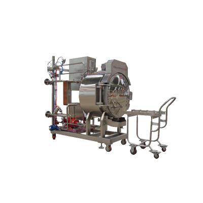 China Multifunction Pilot Retort 500L 600L Food Sterilizer 30KW for Packaging Shop for sale