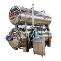 China 380V-480V 50-60Hz 3-Phase Water Immersion Retort Machine for Large Pouches Sterilization for sale