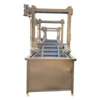 China Industrial Thawing Equipment 380V 50Hz Gantry Lifting Ice-Out Defrosting Machine for Frozen Fish Shrimp Meat for sale