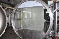 China 3P Voltage Steam Water Cascading Retort Machine Sterilizer for Food Processing Industry for sale