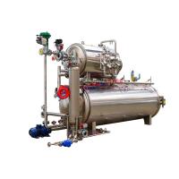China Industrial Water Cascading Retort Sterilization Machine 900x1800x1500mm for Glass Jars and Cans for sale
