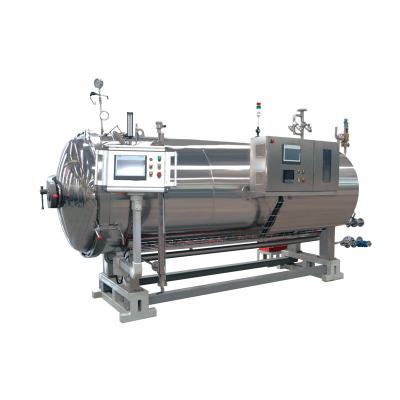 China Direct Steam Retort Sterilizer Autoclave for Canned Food 1200mm Diameter for sale