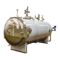China Direct Steam Retort Sterilizer Autoclave for Canned Food 1200mm Diameter for sale