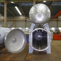 China Direct Steam Retort Sterilizer Autoclave for Canned Food 1200mm Diameter for sale