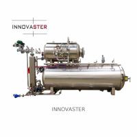 China Water Spray Retort Machine 1200mm for Ready to Eat Meals in Pouches Steam Heating for sale