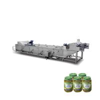 China Automatic Water Spray Tunnel Pasteurizer Machine for Yogurt Pasteurization 6-50min for sale