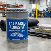 China High Elongation TDI Adhesive For Shock Absorbent Sports Flooring Playground for sale