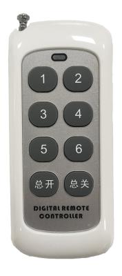 China Universal 4-Button RF Remote Control with 433MHz Frequency and 50-100m Range for Garage Doors and Smart Locks for sale