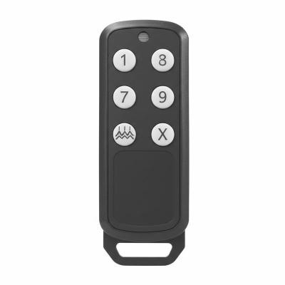 China 8 Button Fixed Code Remote Control 50m Range UV Resistant 12V Universal for sale