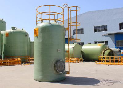 China 7330mm CE FRP Chemical Tank For Hydrofluoric Acid Processing for sale