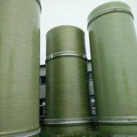 China 7330mm CE FRP Chemical Tank For Hydrofluoric Acid Processing for sale