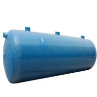 China Antiseptic Horizontal Cylinder Tank Frp Wastewater Storage Tank for sale