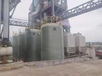 China Vertical FRP Sewage Treatment Storage Tank 16000 Gallon Custom Color for sale