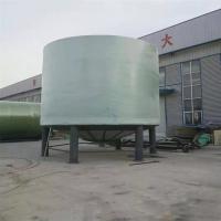 China FRP Chemical Storage Tank 3600mm x 5210mm Water Pretreatment Vertical Cylindrical for sale