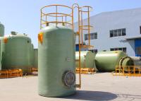 China Vertical Cylindrical FRP Water Storage Tank 16000 Gallon Chemical Resistant 1000-4000mm for sale