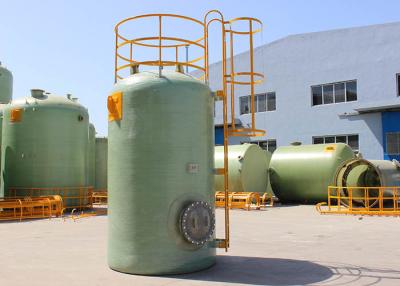 China Vertical Cylindrical FRP Water Storage Tank 16000 Gallon Chemical Resistant 1000-4000mm for sale