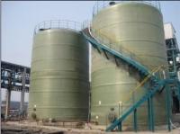 China Vertical Cylindrical FRP Water Storage Tank 16000 Gallon Chemical Resistant 1000-4000mm for sale
