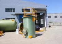China Chemistry Green Frp Storage Tank Easy Installation 3600mm*10130mm for sale