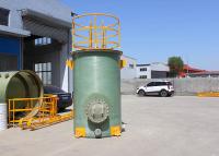 China Chemistry Green Frp Storage Tank Easy Installation 3600mm*10130mm for sale