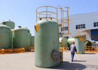 China Vertical FRP Chemical Storage Tank 18000 Gallon for Food Brewing Easy Installation for sale