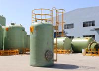 China Filament Winding FRP Sewage Storage Tank 21000 Gallon Vertical Easy Installation for sale