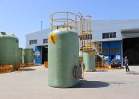 China Filament Winding FRP Sewage Storage Tank 21000 Gallon Vertical Easy Installation for sale