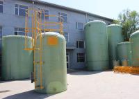 China Filament Winding FRP Water Softener Storage Tank 30000 Gallon Vertical for sale