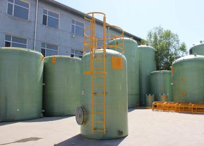 China Filament Winding FRP Water Softener Storage Tank 30000 Gallon Vertical for sale