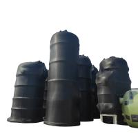 China 4000mm Cylindrical Vertical Storage Tank Durable Chemistry Storaging for sale