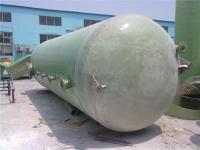 China FRP Chemical Storage Tank Filament Winding 4000mm Diameter 6700mm Height Vertical for sale