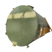 China Chemical Storage FRP Horizontal Tank Durable Filament Winding for sale