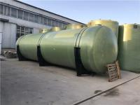 China Chemical Storage FRP Horizontal Tank Durable Filament Winding for sale