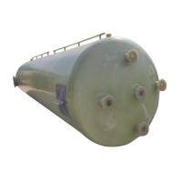 China Chemical Mixing FRP Horizontal Storage Tank 1000mm x 1690mm Filament Wound Corrosion Resistant for sale