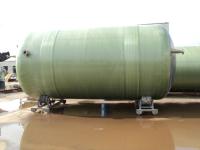 China FRP Horizontal Water Tank 400 Gallon Filament Winding for Water Treatment for sale