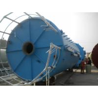 China Filament Winding FRP Horizontal Storage Tank 1400x1860mm for Food Brewing Softened Water for sale
