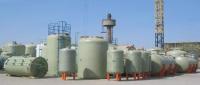 China FRP Horizontal Sewage Treatment Tank 3m3 Filament Winding 1400mm Diameter for sale
