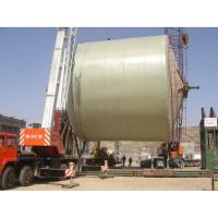 China Horizontal FRP Water Treatment Tank 1400mm x 2510mm Filament Winding for sale
