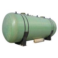 China Harmless Treatment Water FRP Horizontal Tank Durable Easy Installation for sale
