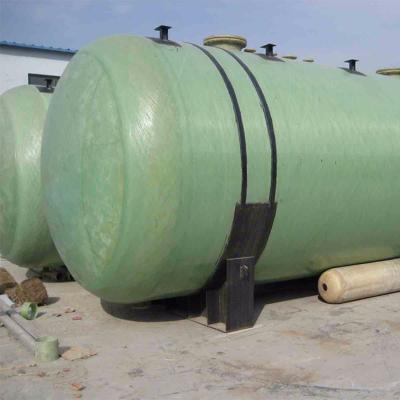 China 1600mm x 2750mm FRP Horizontal Tank 1300 Gallon Wastewater Treatment Durable for sale