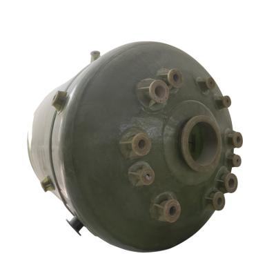 China Chemicals Process Cylindrical FRP Horizontal Tank Antiseptic Cross Wound for sale
